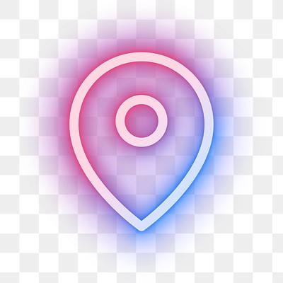 Png location pink icon for social | Free PNG Sticker - rawpixel