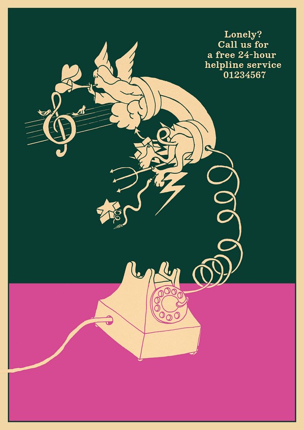 Helpline service poster template, remastered | Premium Editable ...