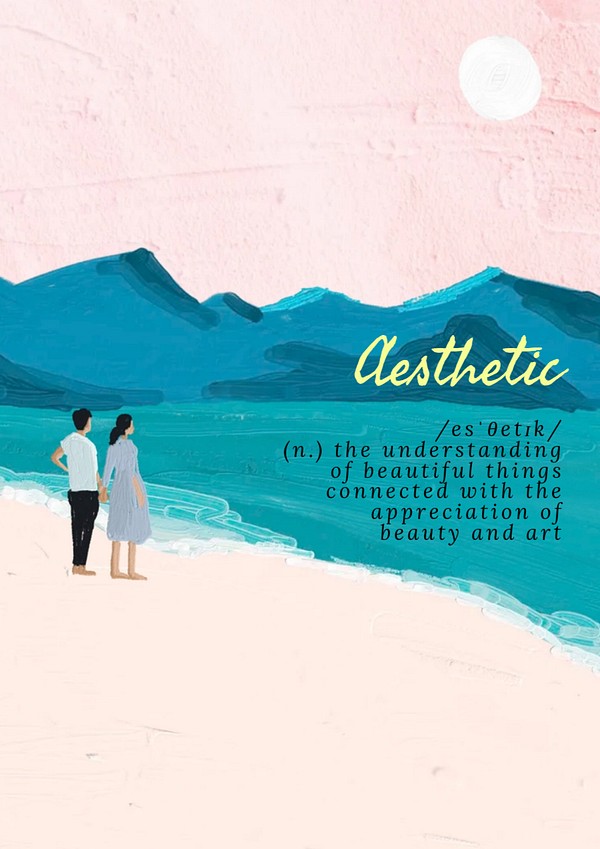 Aesthetic poster template, editable text | Premium Editable Template ...