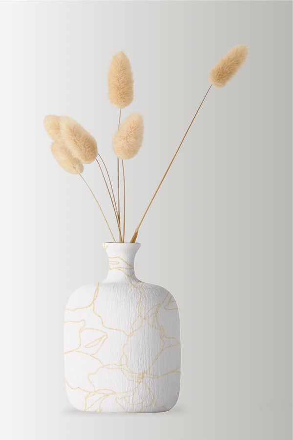 Editable flower vase mockup, home | Premium Mockup Generator - rawpixel