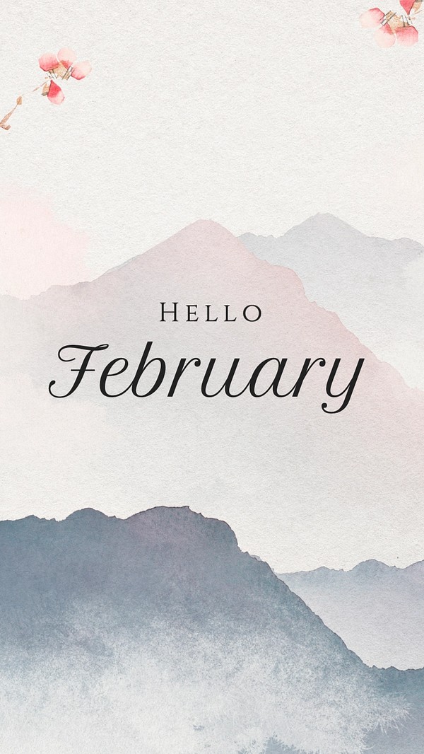 Hello February inspiration template | Premium Editable Template - rawpixel