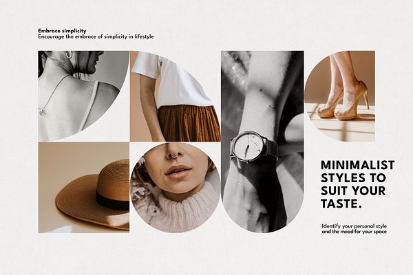 Minimal fashion photo collage, editable | Premium Photo Collage Maker ...