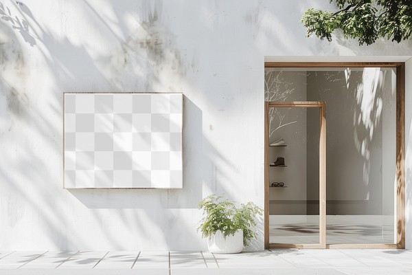 PNG shop sign mockup, transparent | Free PNG - rawpixel