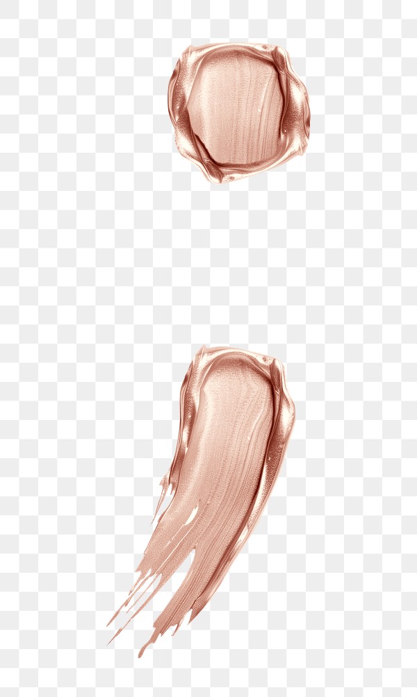 Semicolon sign png rose gold | Premium PNG - rawpixel
