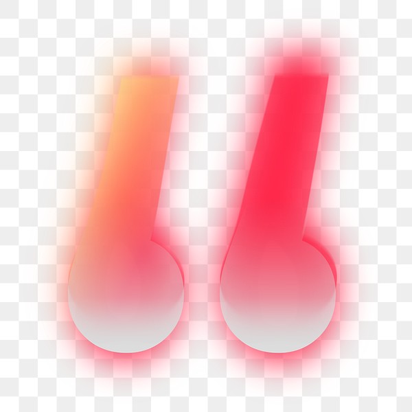 Quotation mark png offset color | Free PNG - rawpixel