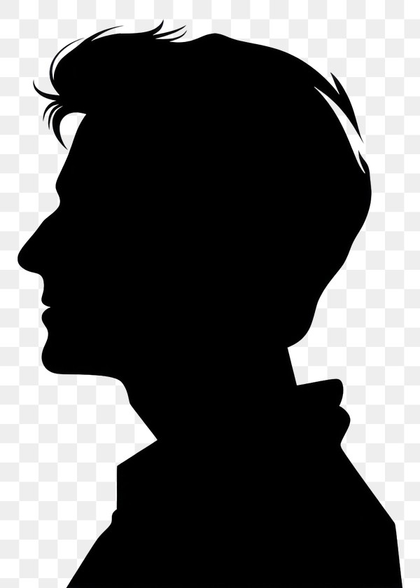 PNG Silhouette profile man | Premium PNG - rawpixel