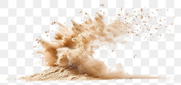 PNG Exploding sand dust effect | Free PNG - rawpixel