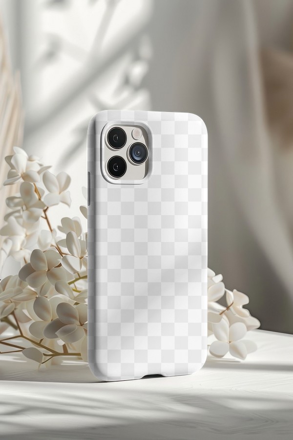 PNG phone case mockup, transparent | Free PNG - rawpixel