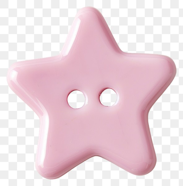 PNG Pink star-shaped button | Free PNG - rawpixel