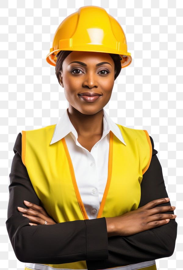 Portrait hardhat helmet worker. | Premium PNG - rawpixel