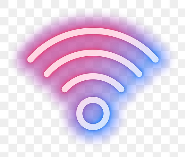 Png wireless internet pink icon | Premium PNG Sticker - rawpixel