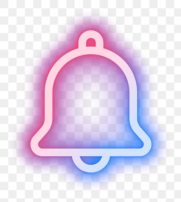 Png notification bell icon pink | Premium Icons Sticker - rawpixel