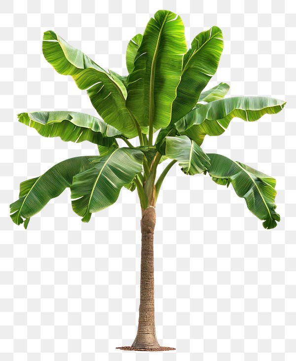 PNG banan tree background isolated | Free PNG - rawpixel