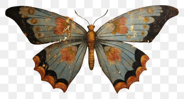 PNG Butterfly hieroglyphic carvings butterfly | Premium PNG - rawpixel