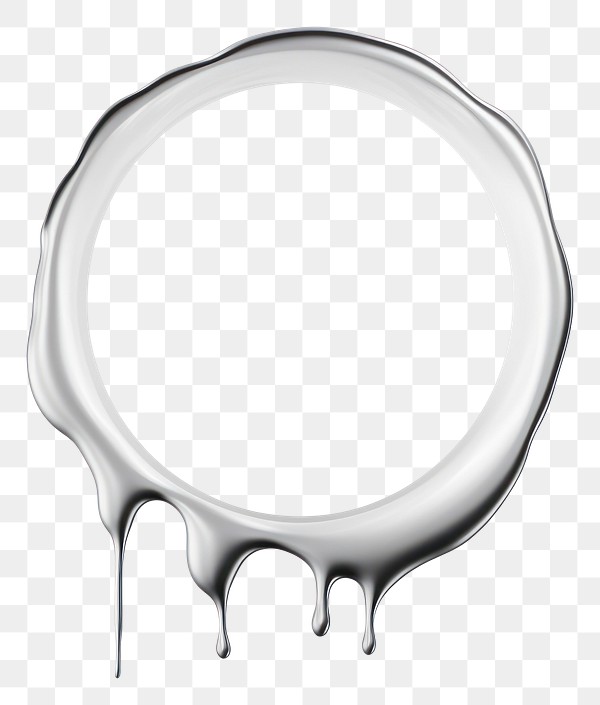 PNG Circle melting dripping metal | Premium PNG - rawpixel