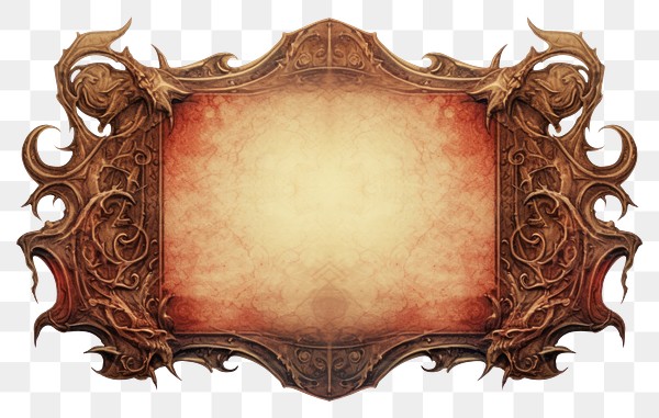 PNG Devil frame paper old. | Premium PNG - rawpixel