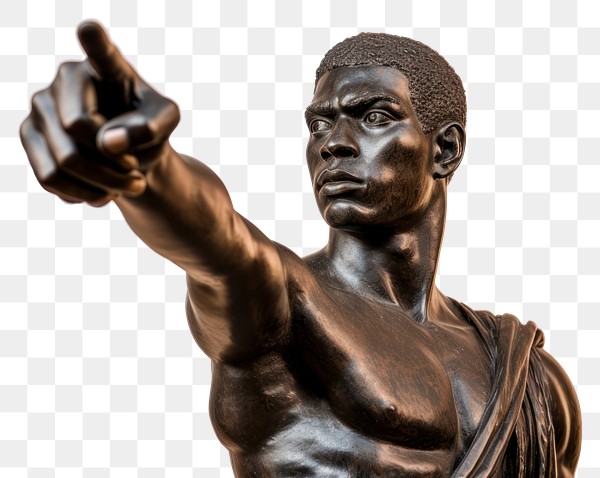 PNG Greek sculpture pointing statue | Free PNG - rawpixel