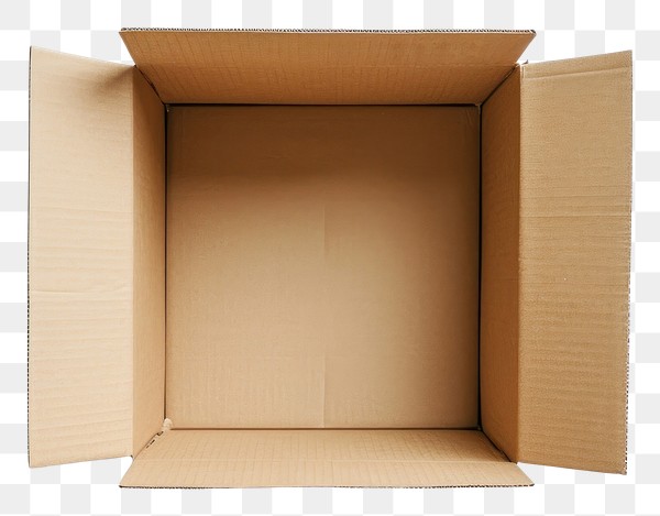 PNG Open cardboard box carton | Free PNG - rawpixel