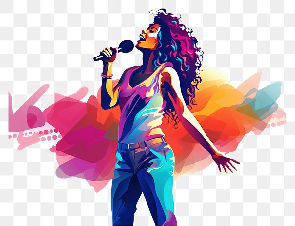 PNG Women Person singing person | Free PNG - rawpixel