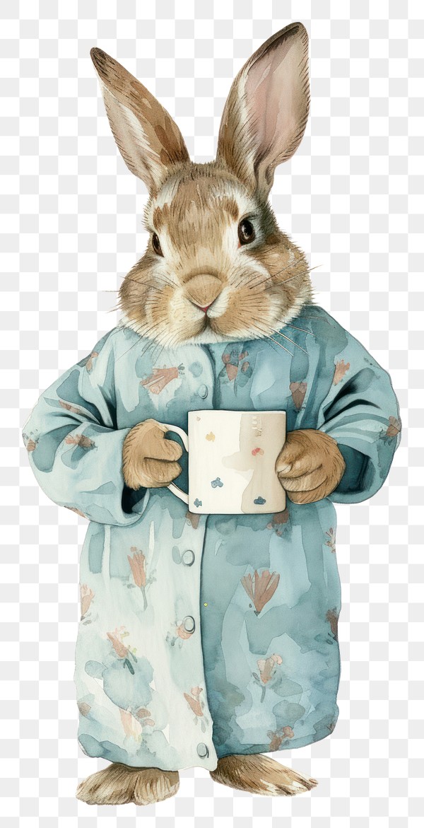 PNG Illustration Rabbit watercolor mammal | Premium PNG - rawpixel