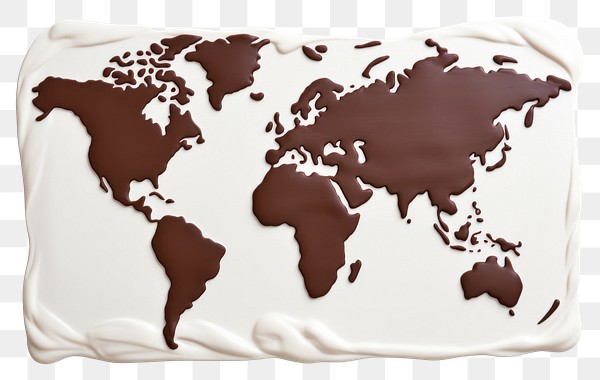 PNG World map cream topography | Premium PNG - rawpixel