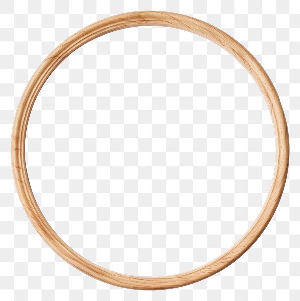 PNG Pastel oak wood circle | Premium PNG - rawpixel