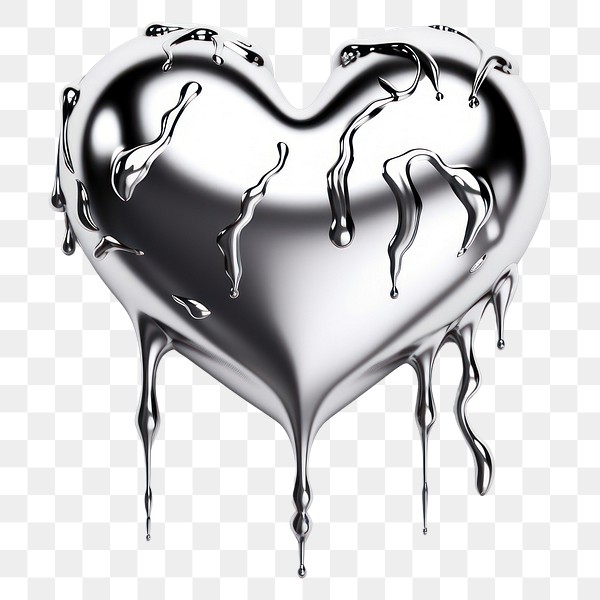 PNG 3d render broken heart | Free PNG - rawpixel