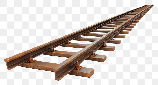 PNG Rail white background transportation | Premium PNG - rawpixel