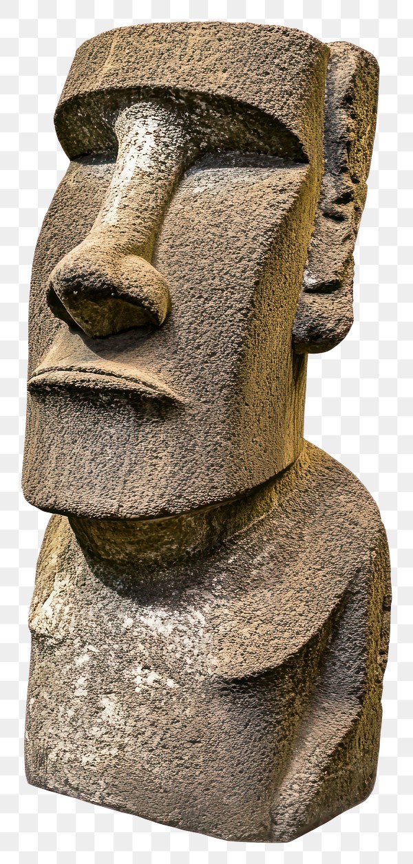 PNG Island easter statue moai. | Premium PNG - rawpixel