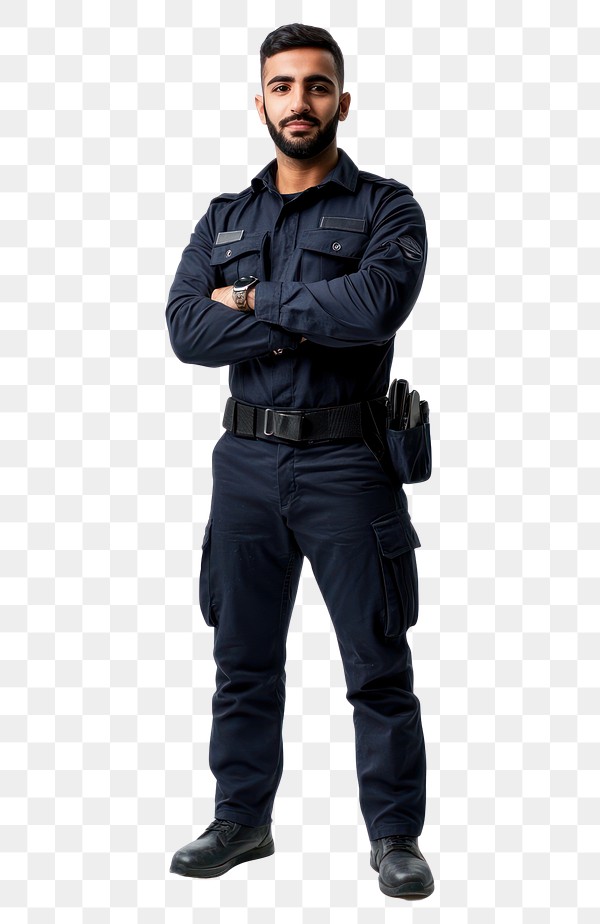 PNG Security guard male standing | Free PNG - rawpixel