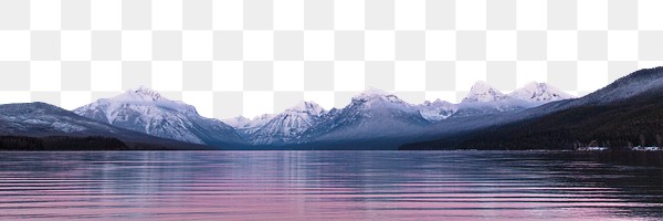 Lake landscape png border, transparent | Free PNG - rawpixel