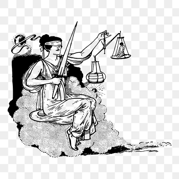 Lady justice png sticker illustration | Free PNG - rawpixel