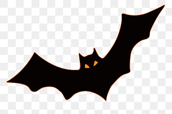 Flying bat png sticker, Halloween | Free PNG - rawpixel