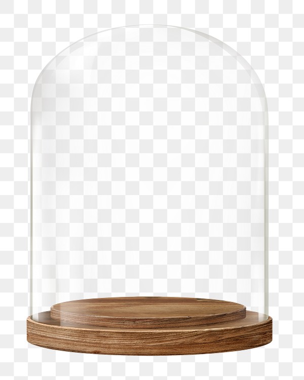 Glass cloche png sticker, product | Premium PNG - rawpixel