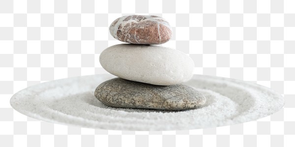 Zen stones png sticker, transparent | Premium PNG - rawpixel
