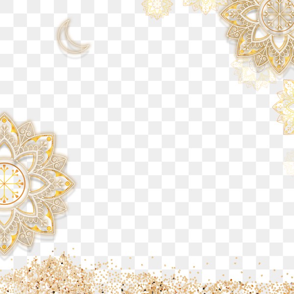 Gold arabesque patterned frame transparent | Free PNG - rawpixel