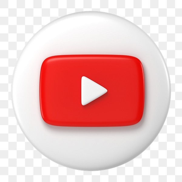 YouTube icon social media 3D | Premium Icons - rawpixel