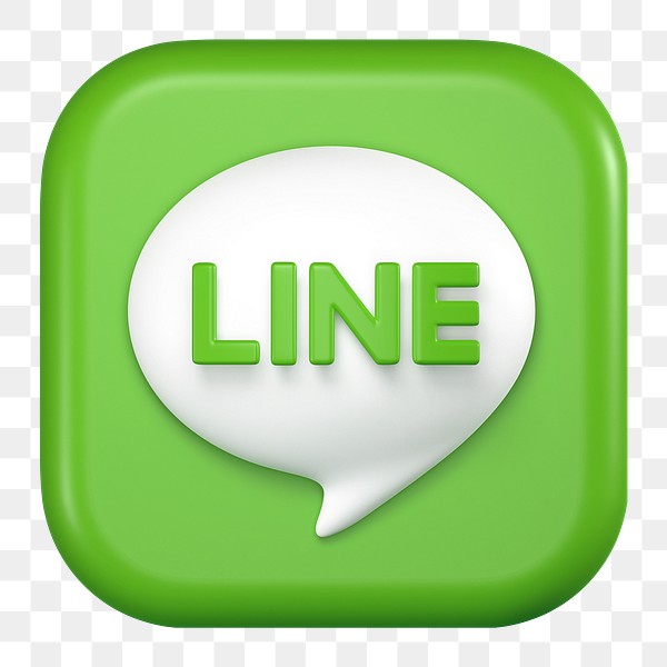LINE icon social media 3D | Premium Icons - rawpixel