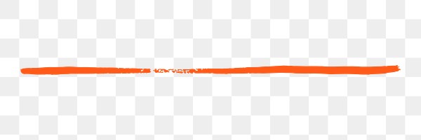 Orange line png sticker, transparent | Premium PNG - rawpixel