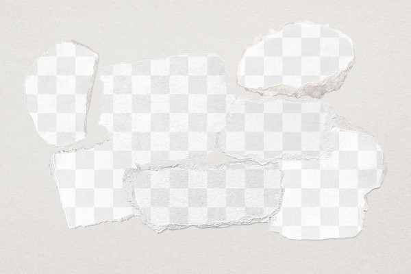 Paper collage png mockup, transparent | Premium PNG - rawpixel