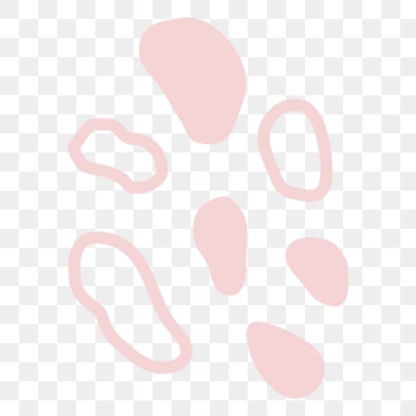 Pink abstract shapes png sticker, | Premium PNG - rawpixel