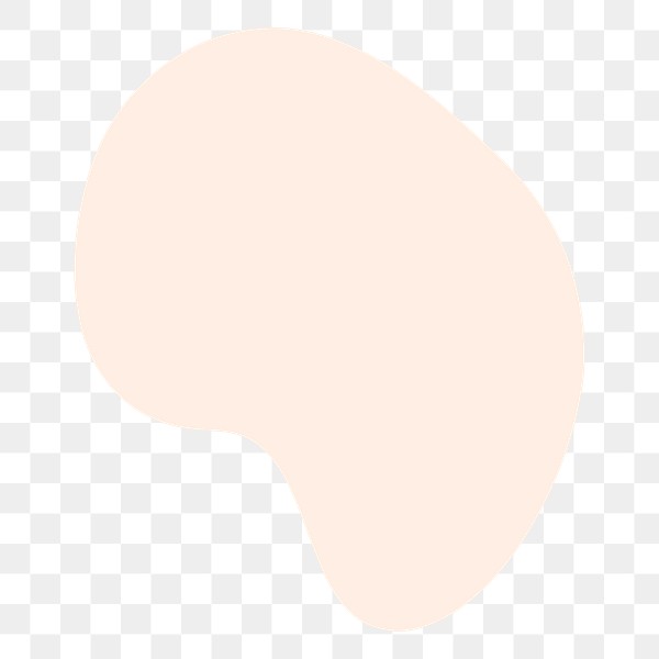 Beige blob shape png sticker, | Premium PNG - rawpixel