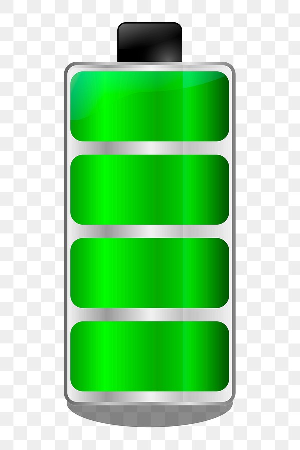 Full battery png sticker illustration | Free PNG - rawpixel