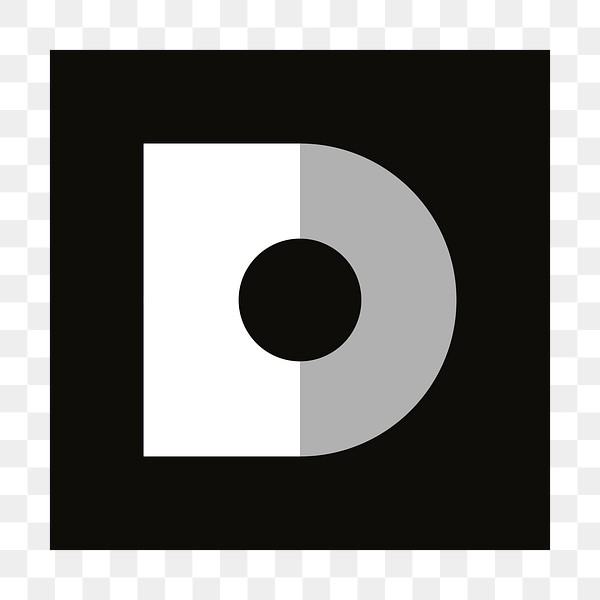 D logo png sticker, transparent | Premium PNG - rawpixel