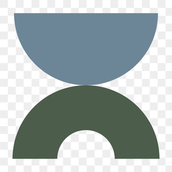 Semi-circle shape png sticker, transparent | Premium PNG - rawpixel