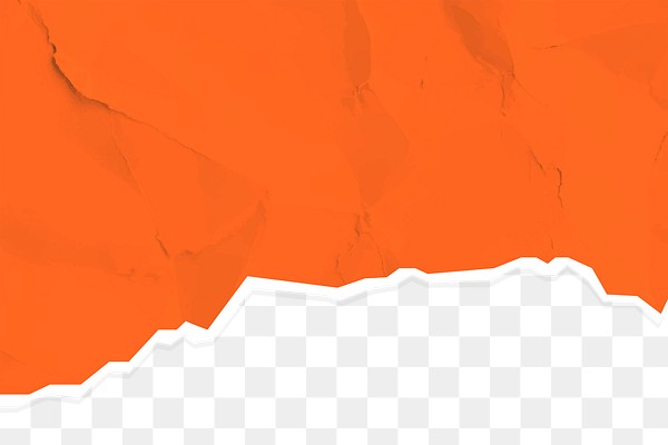 Orange paper png crumpled texture | Premium PNG - rawpixel