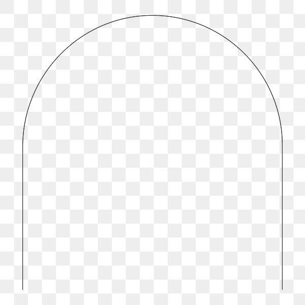Minimal arch png shape, frame, | Premium PNG - rawpixel