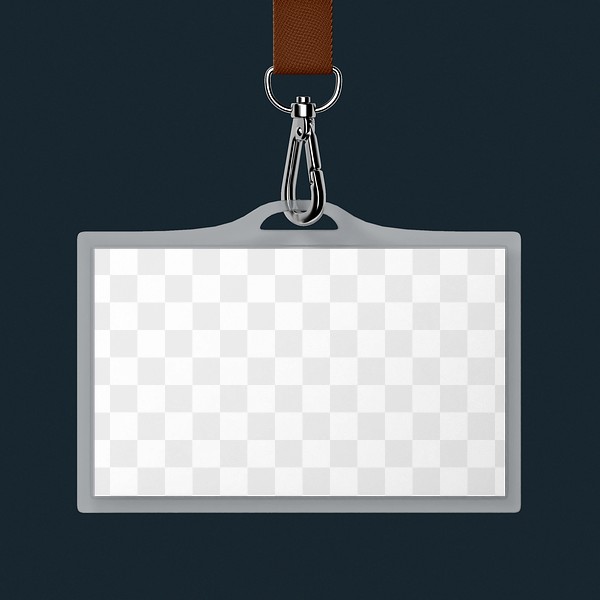 Staff card png mockup, 3D | Premium PNG - rawpixel