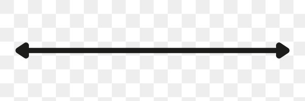 Arrow divider png sticker, transparent | Premium PNG - rawpixel