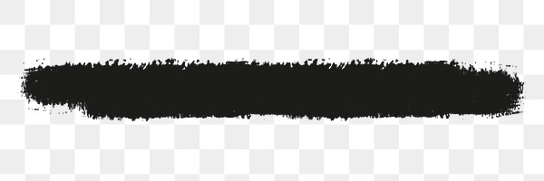 Brush line png sticker, transparent | Premium PNG - rawpixel